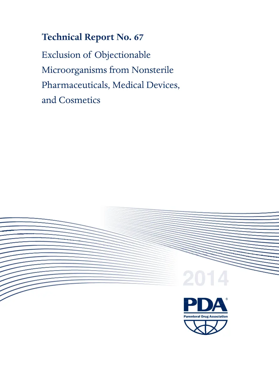 PDA TR 67|2014 edition pdf
